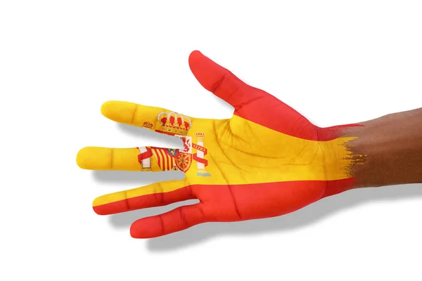 Hand spain flag Stock Photos, Royalty Free Hand spain flag Images ...