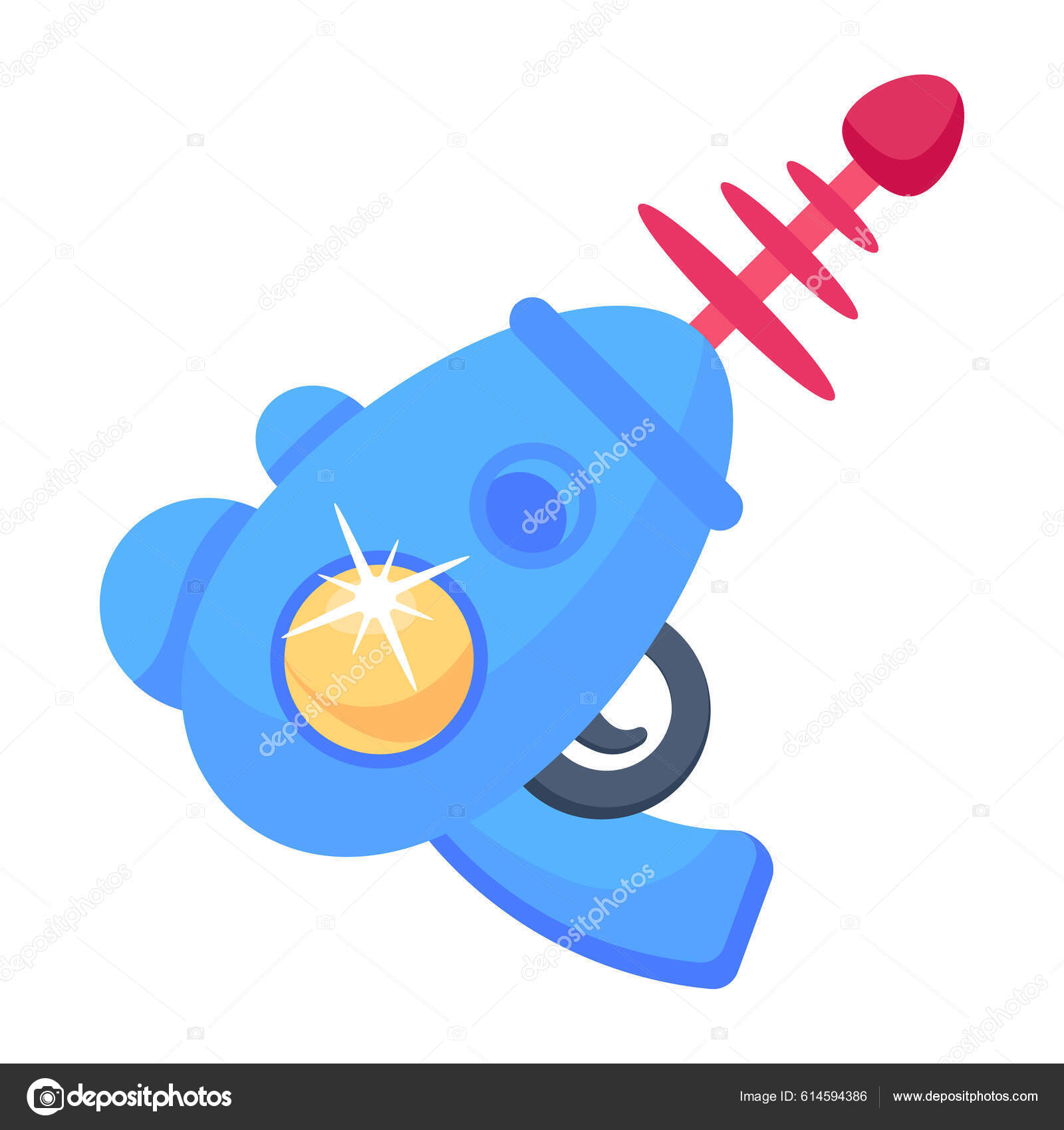 Rocket Icon Isometric Bomb Vector Icons Web Design Isolated White Stock ...