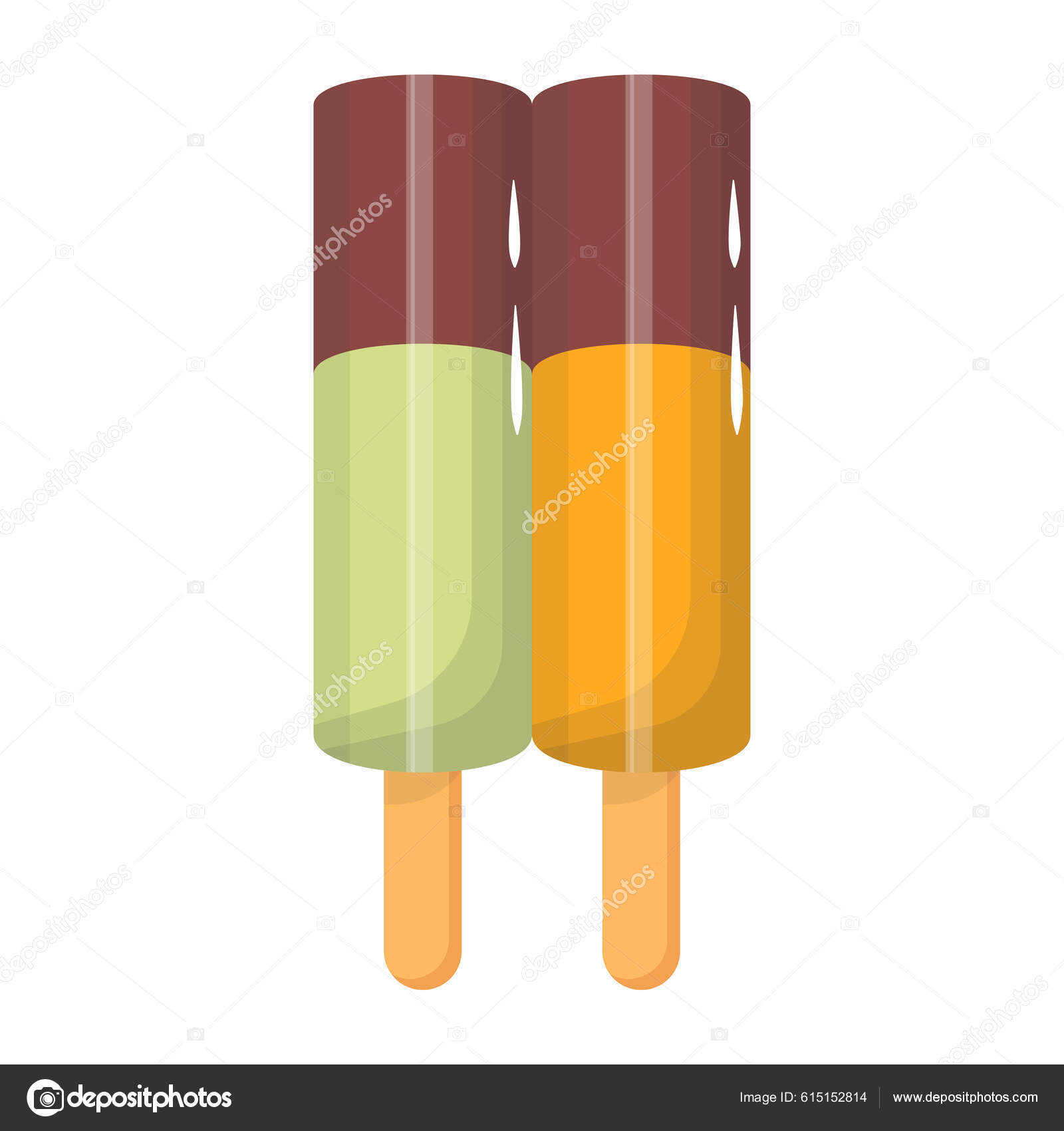 Ice Cream Icon Cartoon Popsicles Vector Icons Web Design Isolated Stock Vector by ©vectorsmarket ...