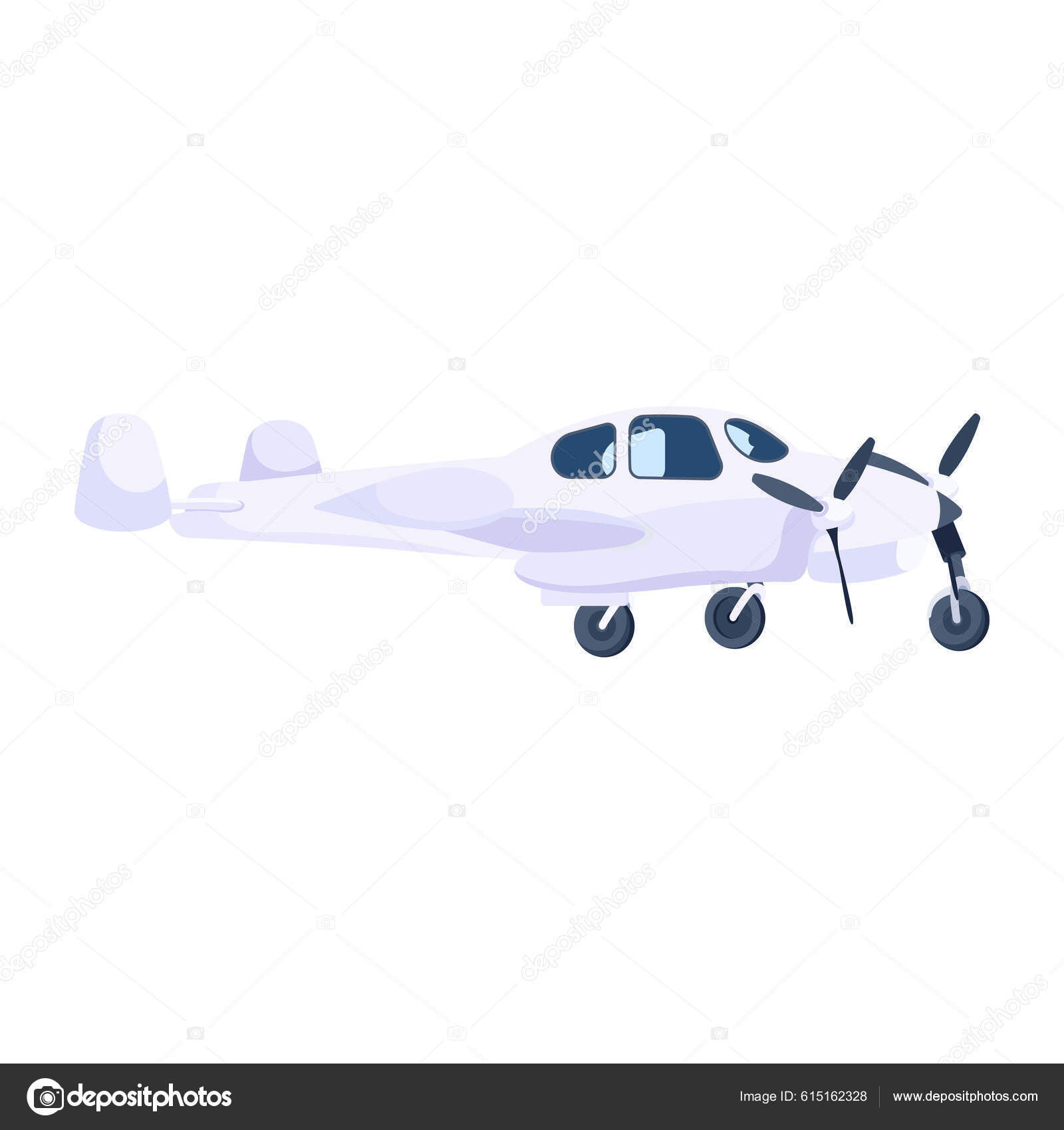 Flying Airplane Icon Isometric Aircraft Vector Stock Vector by ...