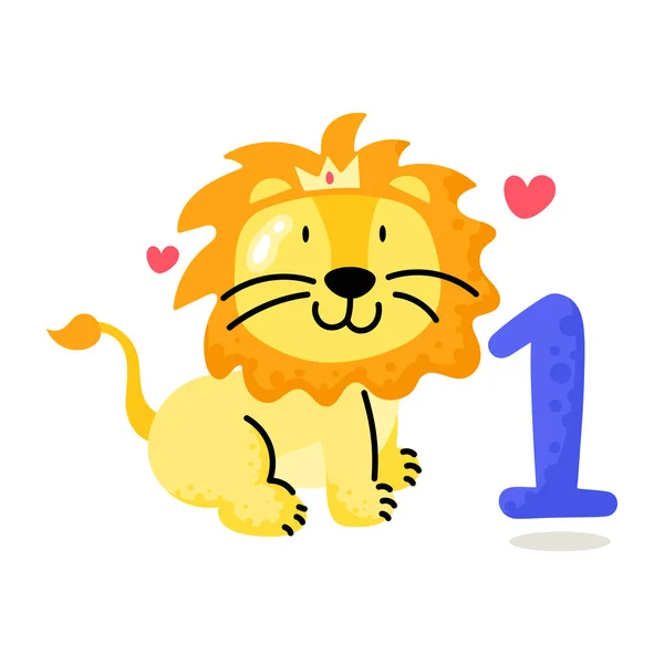 Cute Cartoon Lion Money Stock Vector by ©vectorsmarket 625364718