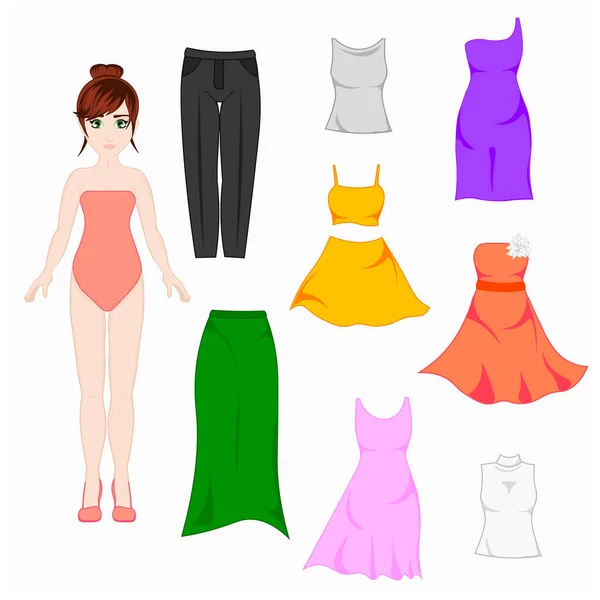 100,000 Paper doll clothing Vector Images | Depositphotos