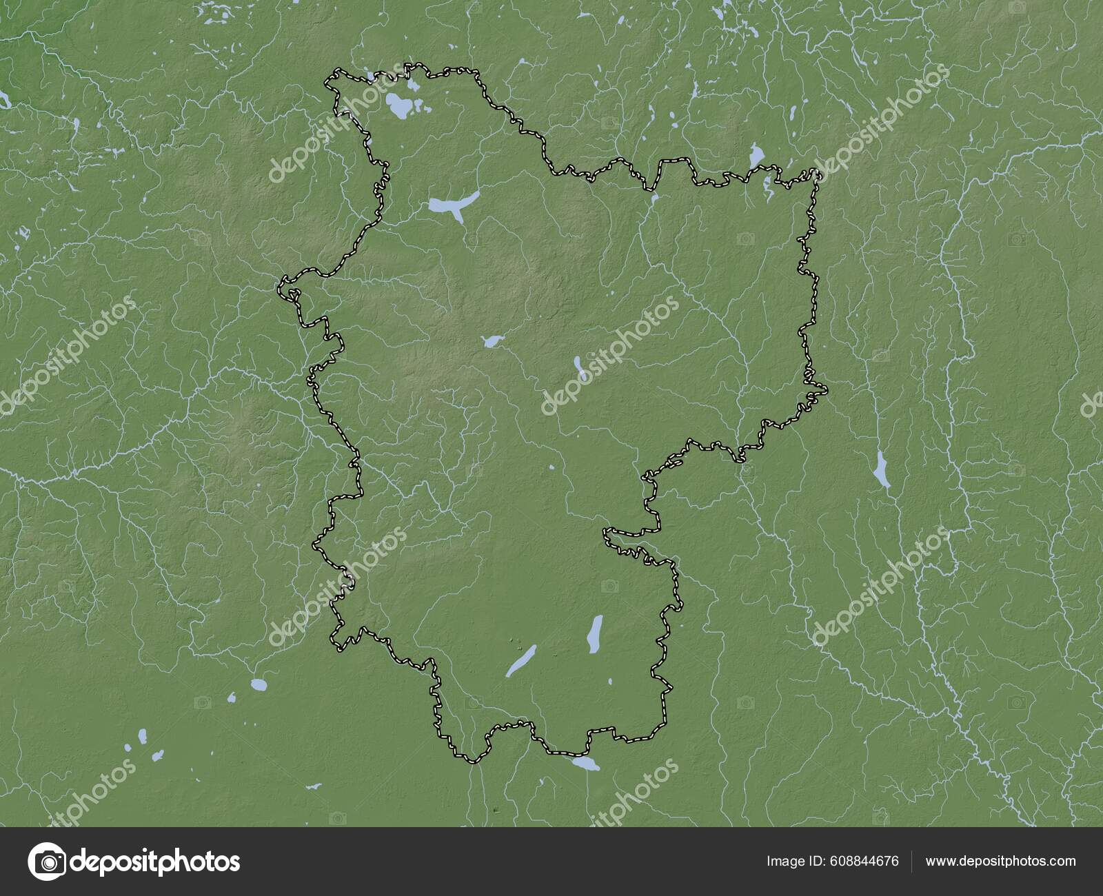 Minsk Region Belarus Elevation Map Colored Wiki Style Lakes Rivers ...