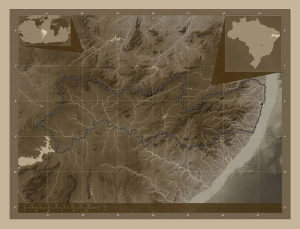 Mapa de pernambuco Stock Photos, Royalty Free Mapa de pernambuco Images ...