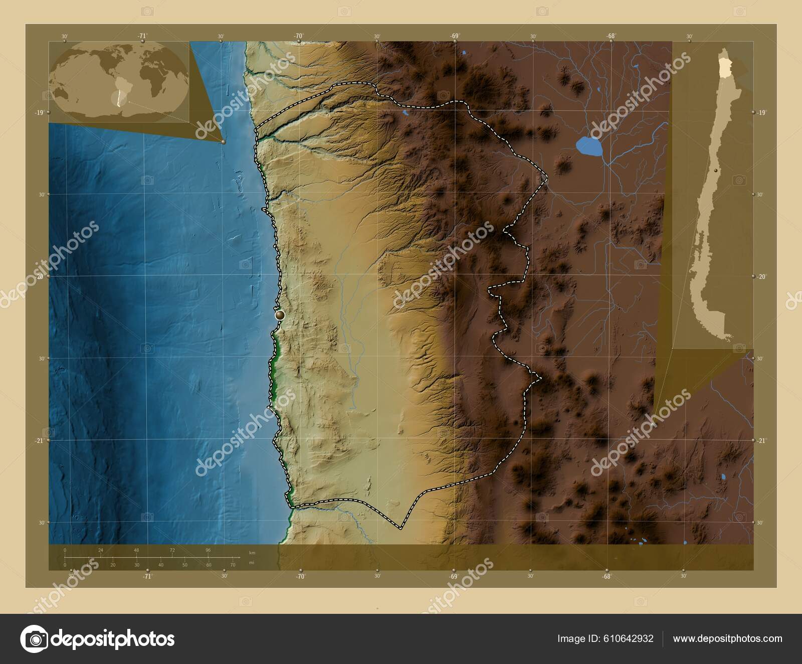 Uruguayan Air Force Flight 571 Map