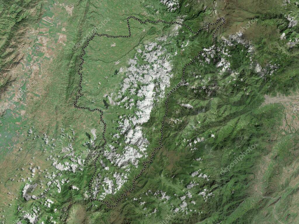 Quindio, departamento de Colombia. Mapa de sat lite de alta resoluci n 2024