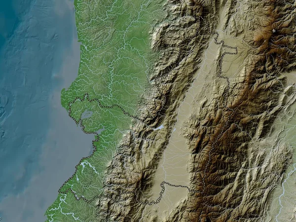 Rio Cauca Map