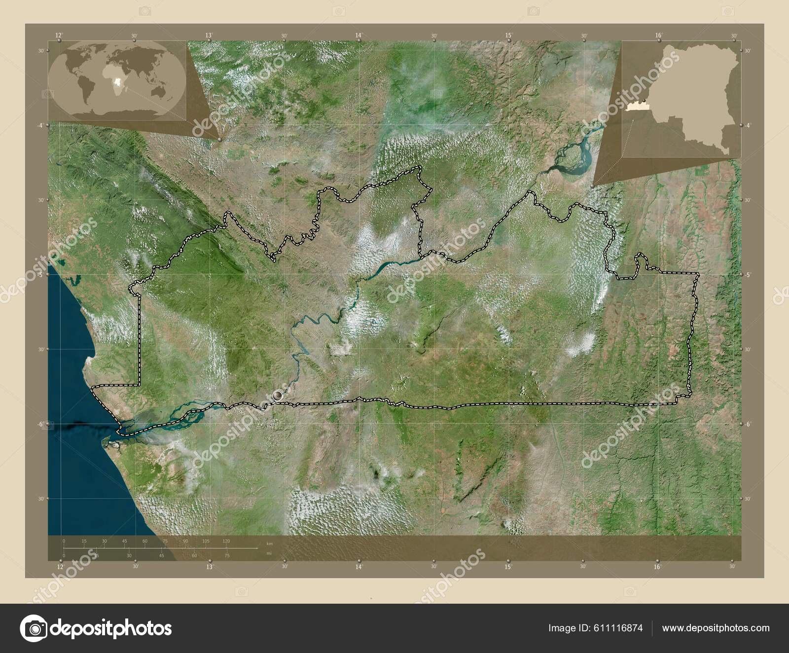 Kongo Central Province Democratic Republic Congo High Resolution ...