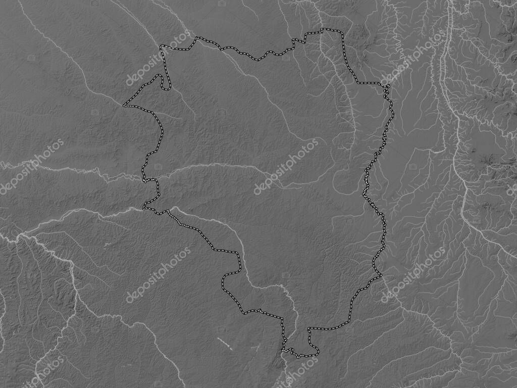 Sankuru, provincia de Rep blica Democr tica del Congo. Mapa de elevaci ...