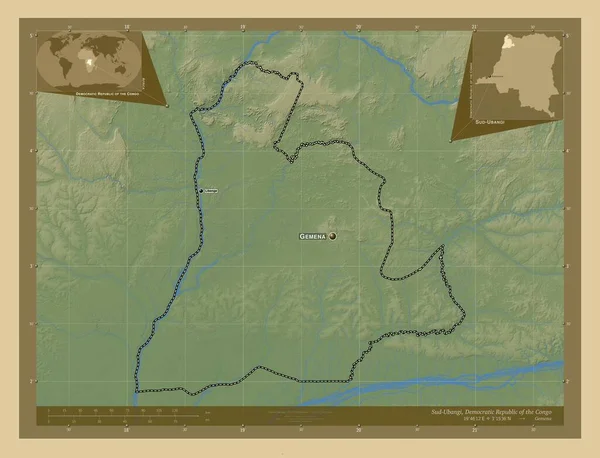 Ubangi River Map Africa
