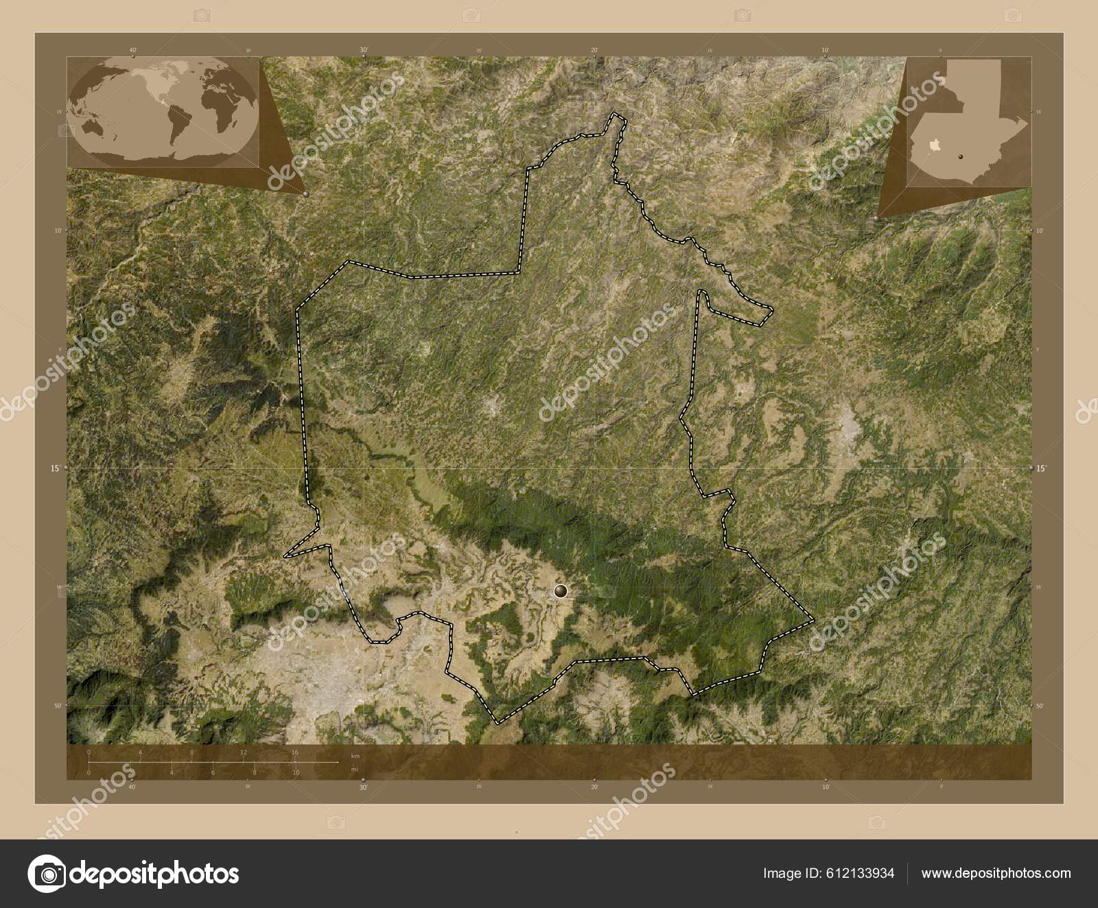 Totonicapan Department Guatemala Low Resolution Satellite Map Corner ... Totonicapan Department Guatemala Low Resolution Satellite Map Corner ...