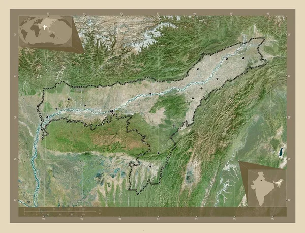 Kashmir Physical Map