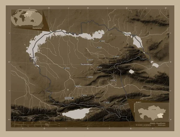 Almaty map Stock Photos, Royalty Free Almaty map Images | Depositphotos