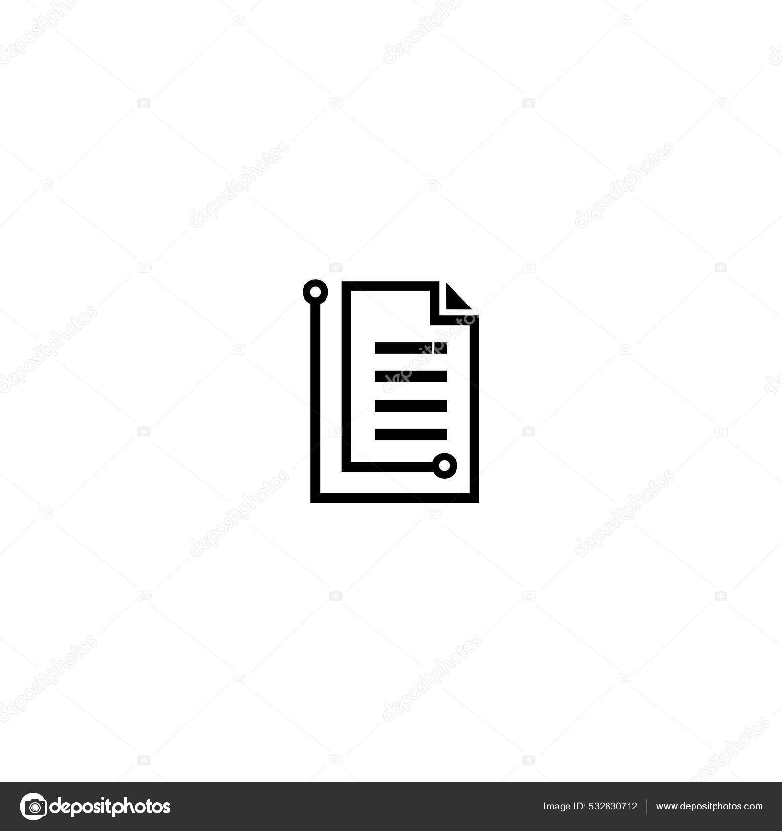 Document Modern Symbol Logo Design Stock Vector Image by ©simple99d ...