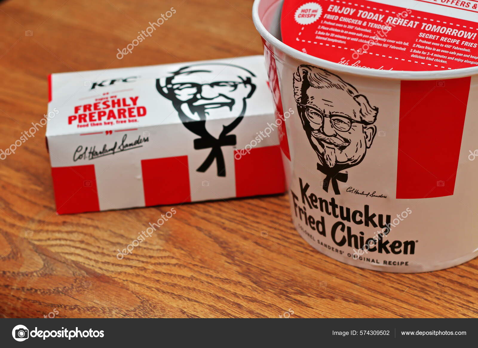 Empty Kfc Box