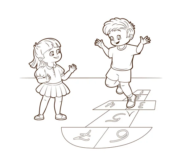 136 illustrations de École marelle | Depositphotos