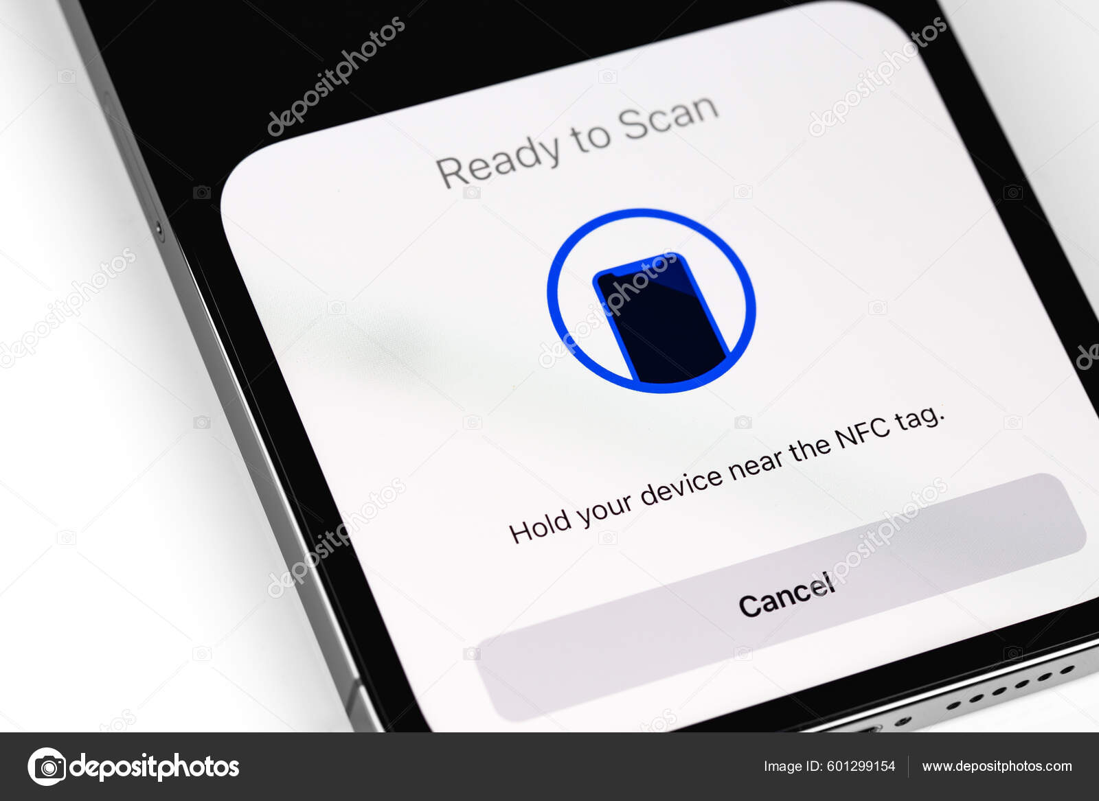Nfc Scanner Screen Smartphone Iphone Apple Multinational Technology ...