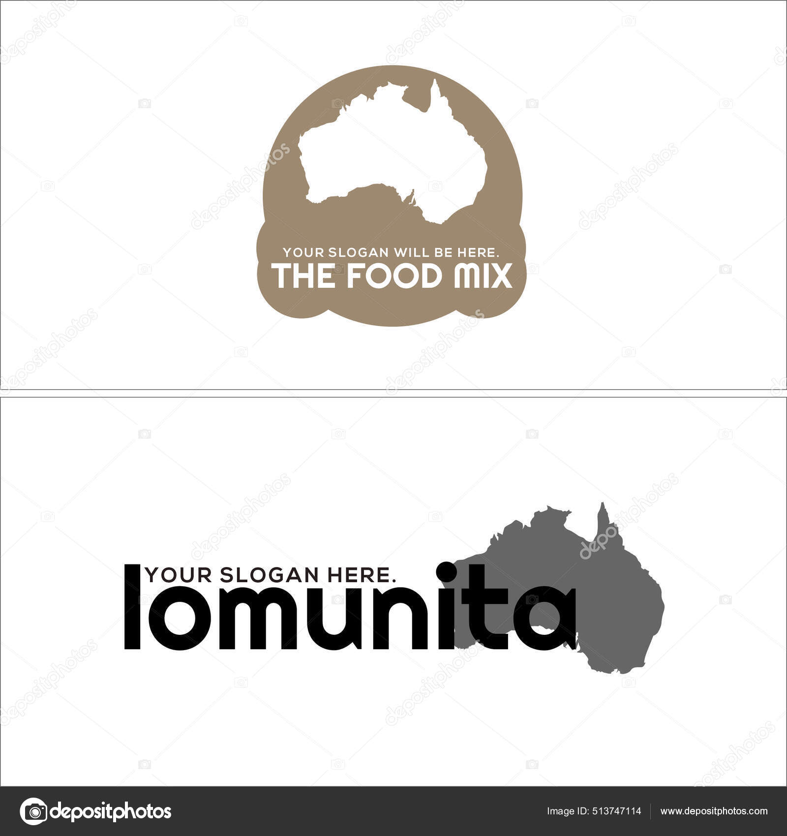 Agriculture forest Australian logo design Stock Vector by ©logobuzzing ...