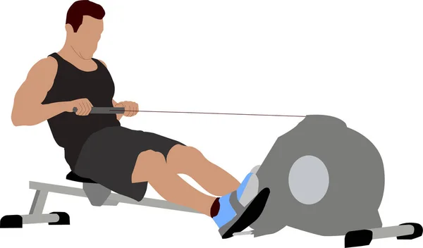 Rowing Machine Clipart