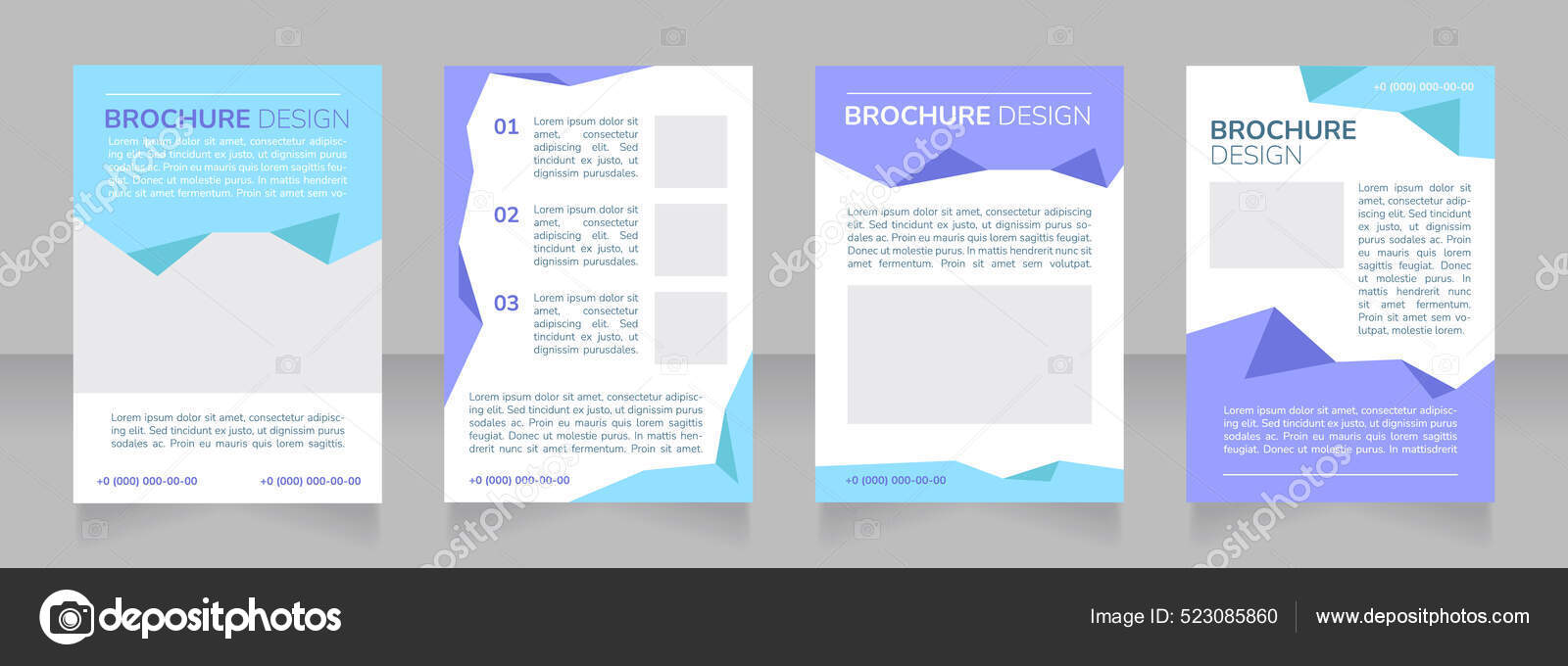 Beginning Tuition Business Blank Brochure Layout Design Tutoring ...