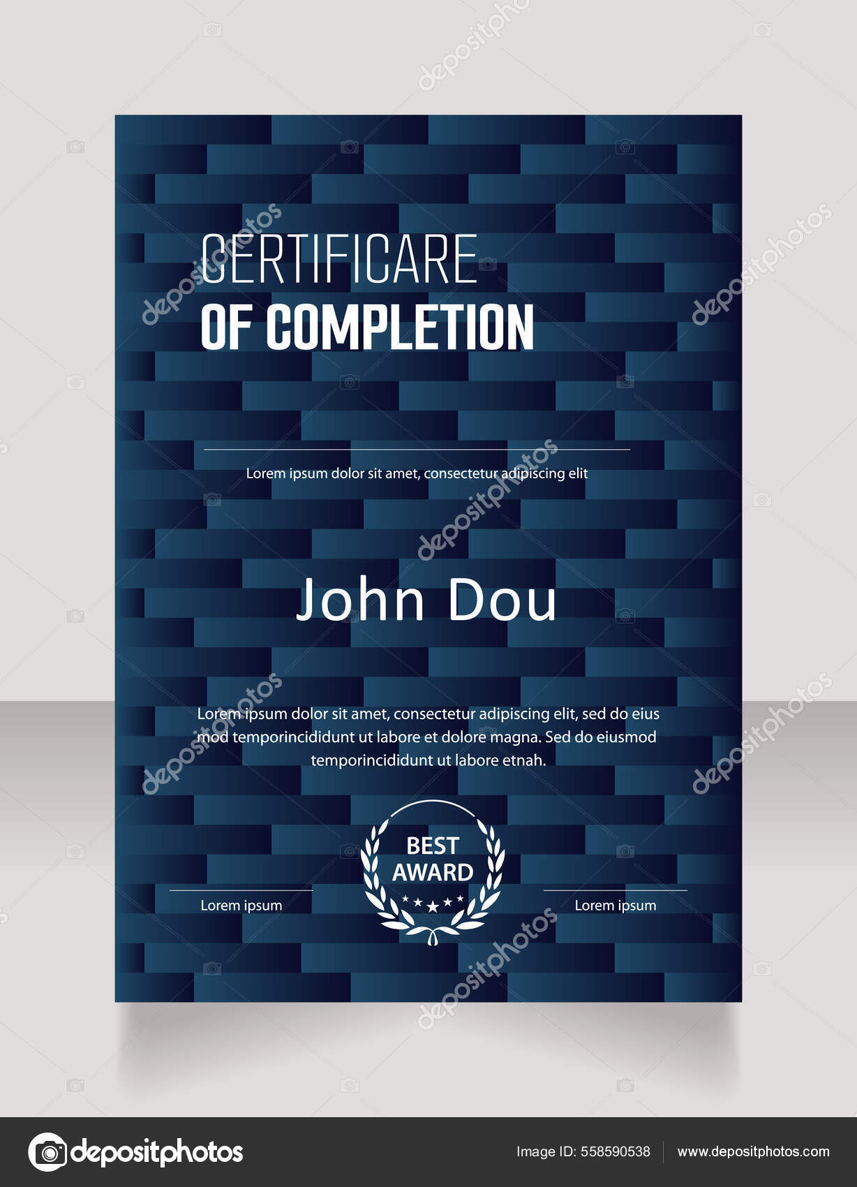 Coding Course Certificate Design Template Vector Diploma Customized ...