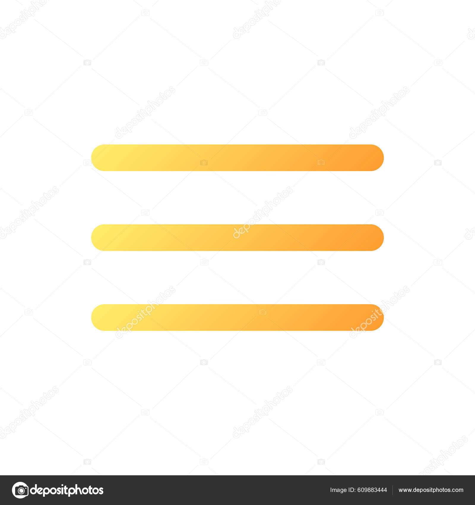 Hamburger Menu Pixel Perfect Flat Gradient Color Icon List Commands Stock Vector Image by ©tat ...
