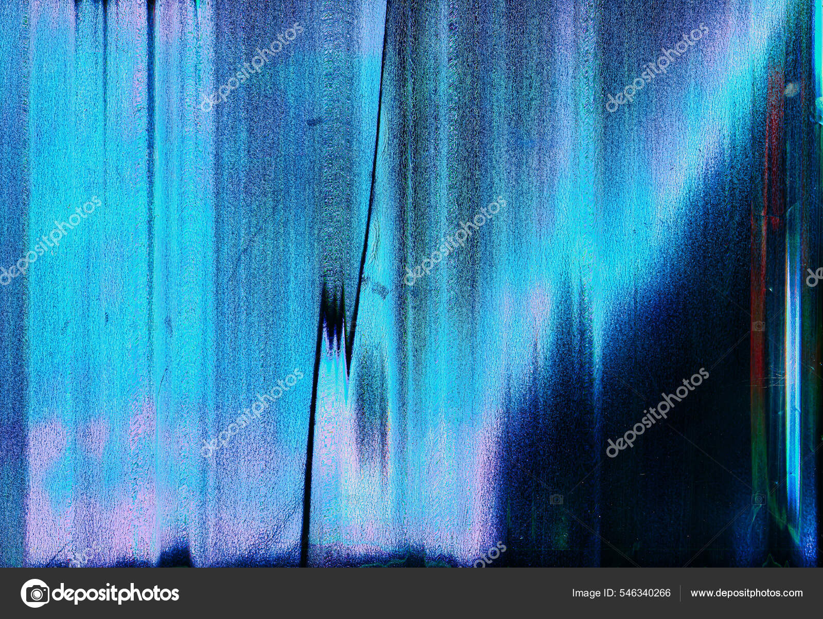 Holographic overlay glitch noise texture blue glow Stock Photo by ...