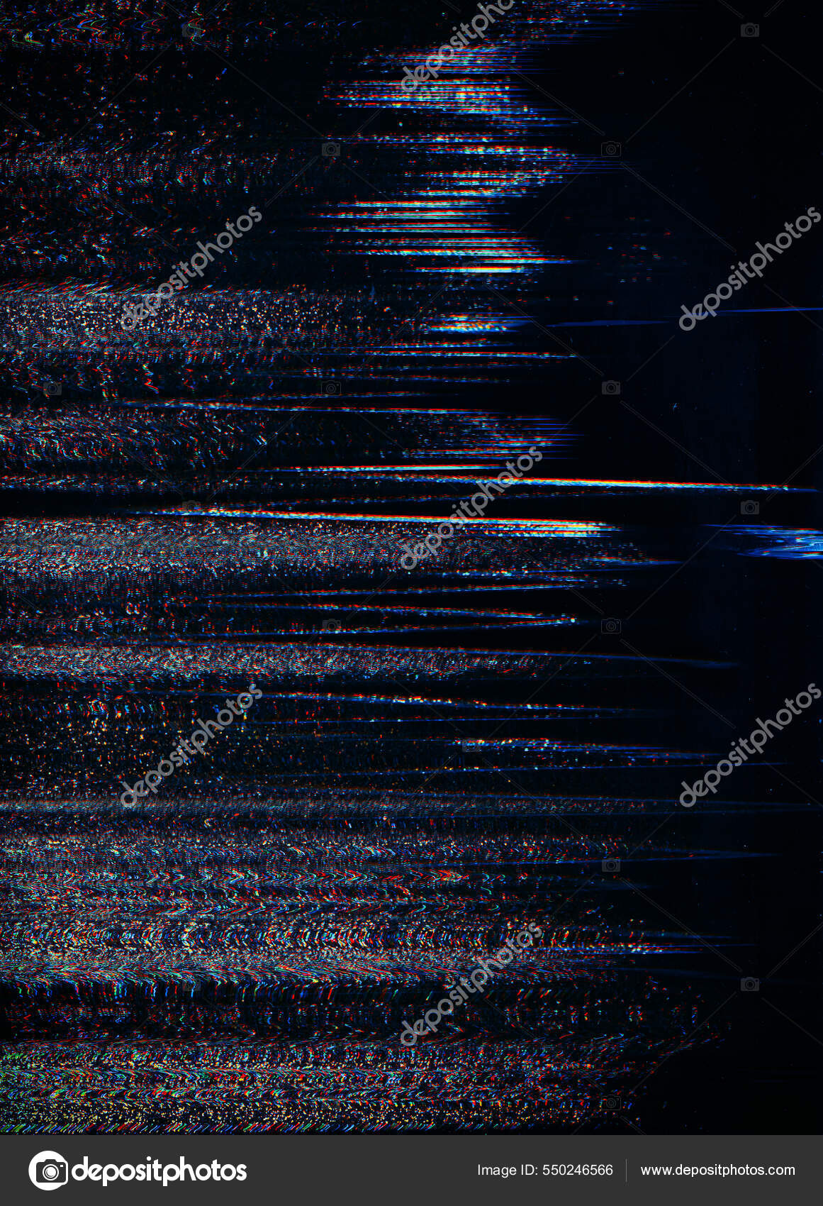 Glitch overlay static distortion pixel noise dark — Stok Foto ...