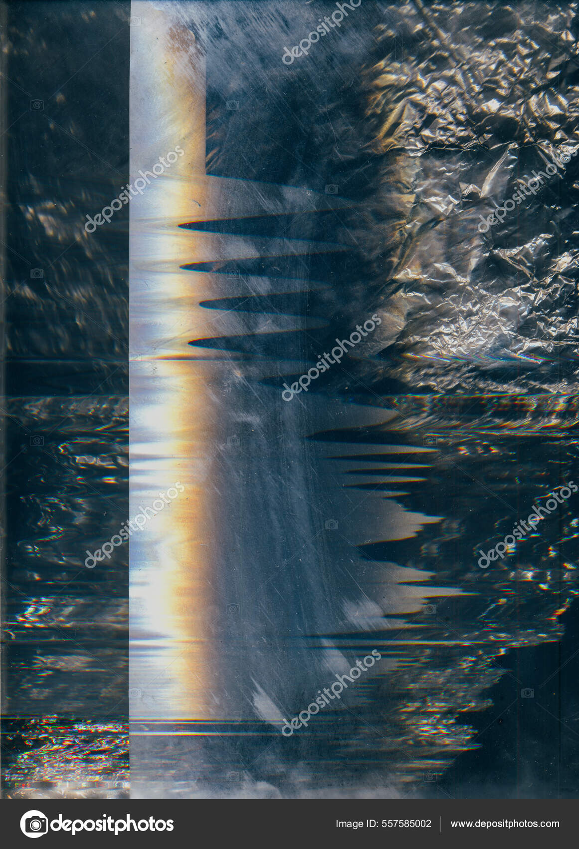 Distorted screen system damage blue glare effect — Stock Photo ...