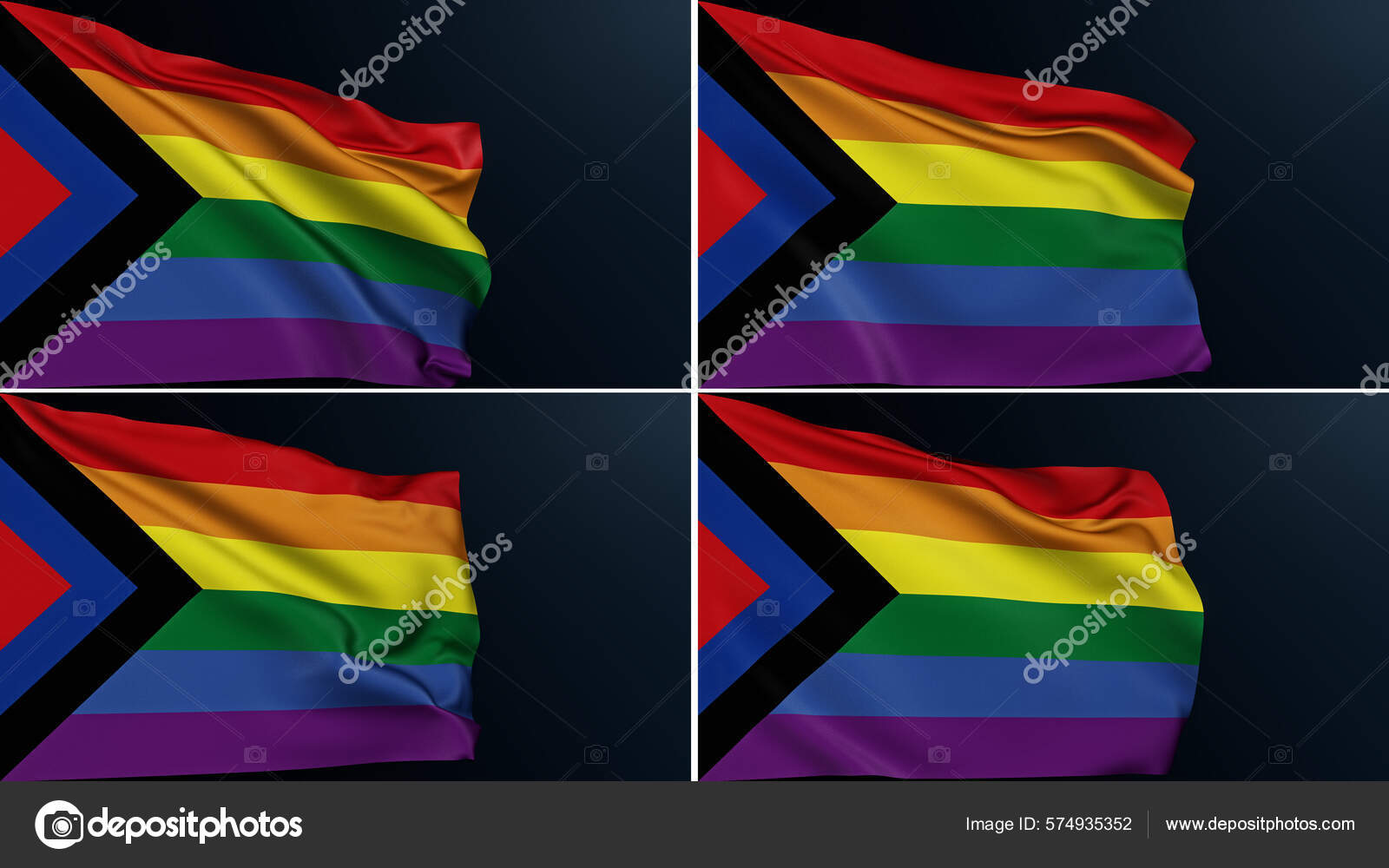 Lgbt Flag Gay Freedom Diversity Tolerance Gender Equality Collection ...
