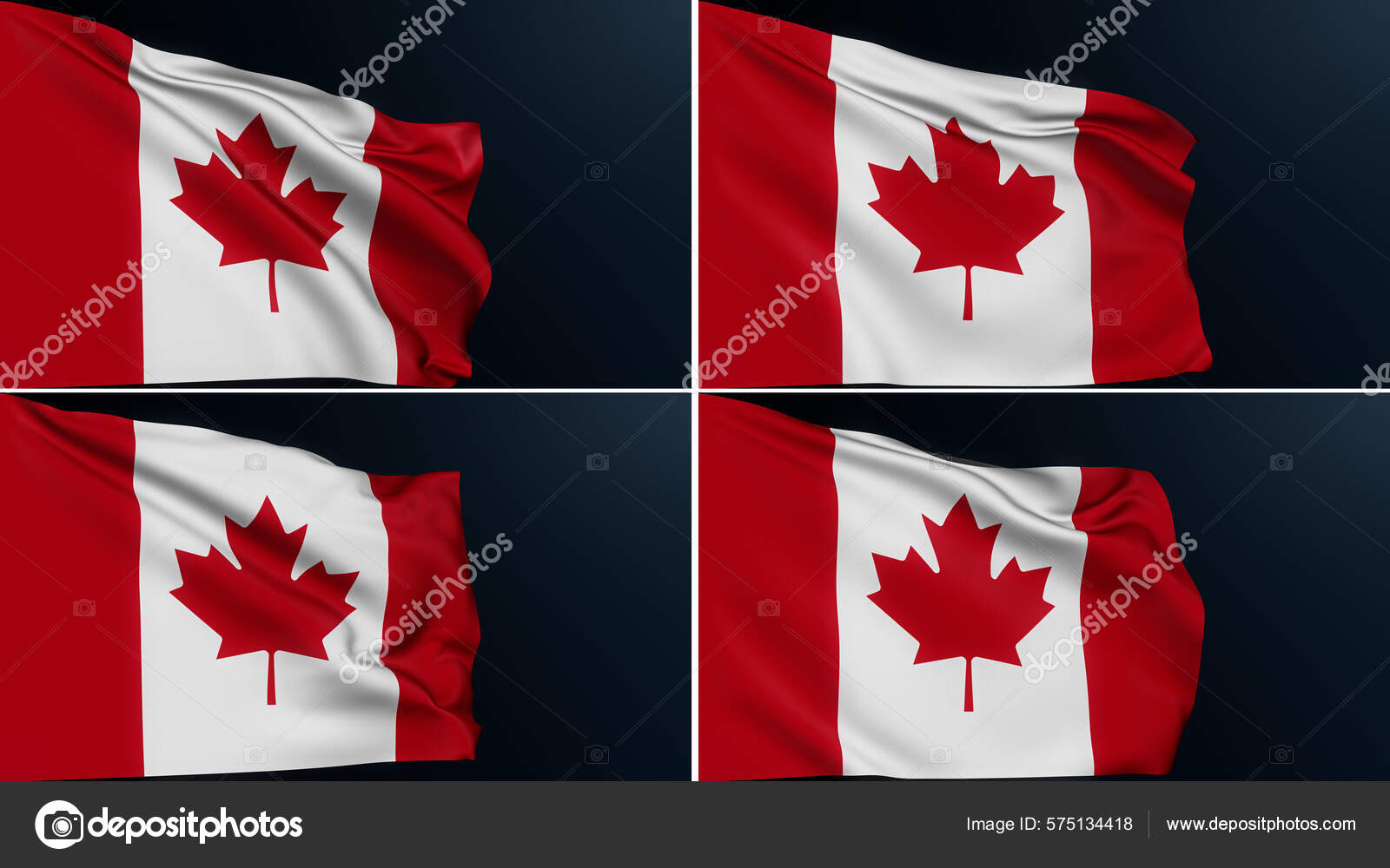 Canada Flag Maple Leaf Ottawa Sign Collection Canadian Official ...