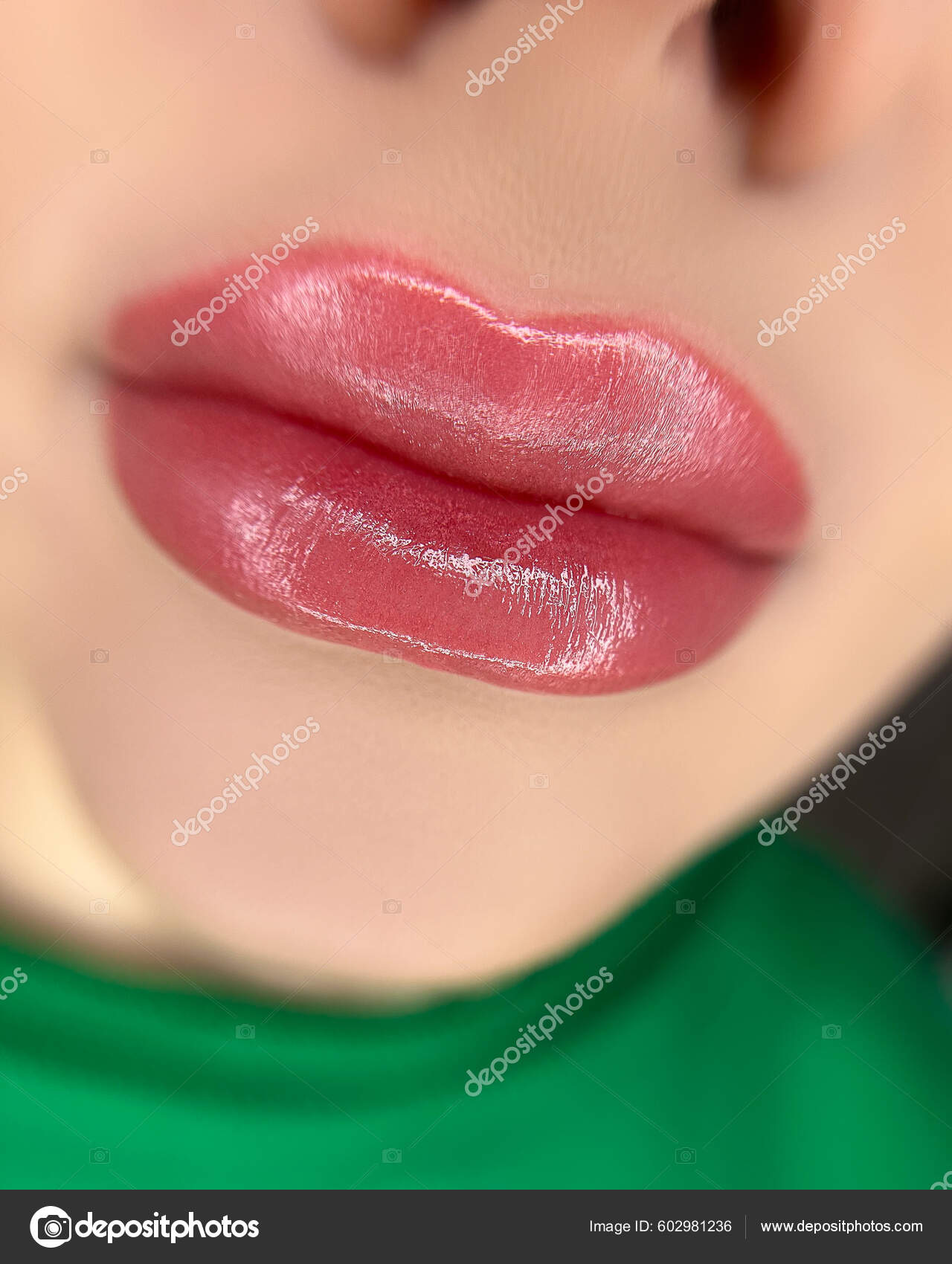 Close Lips Procedure Permanent Makeup Lips Macro Photography Lips ...