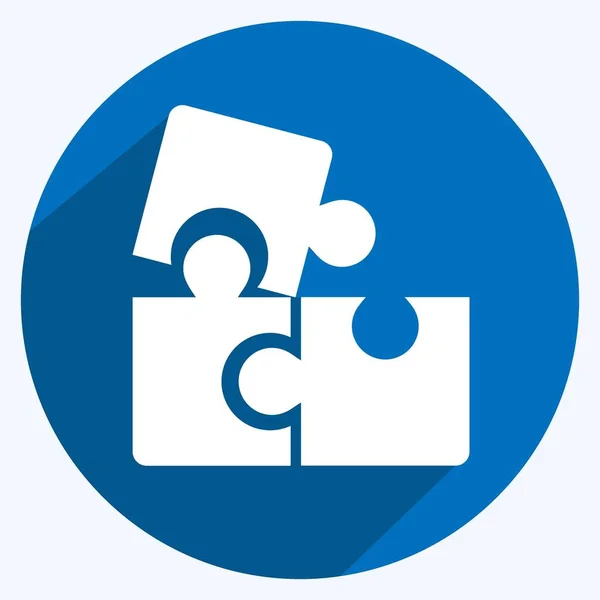 Bulmaca logosu imágenes de stock de arte vectorial | Depositphotos