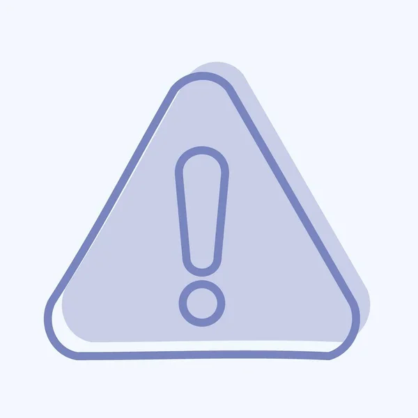 Blue Alert Icon