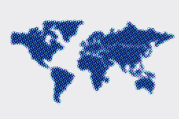 World map pixel art Stock Photos, Royalty Free World map pixel art ...
