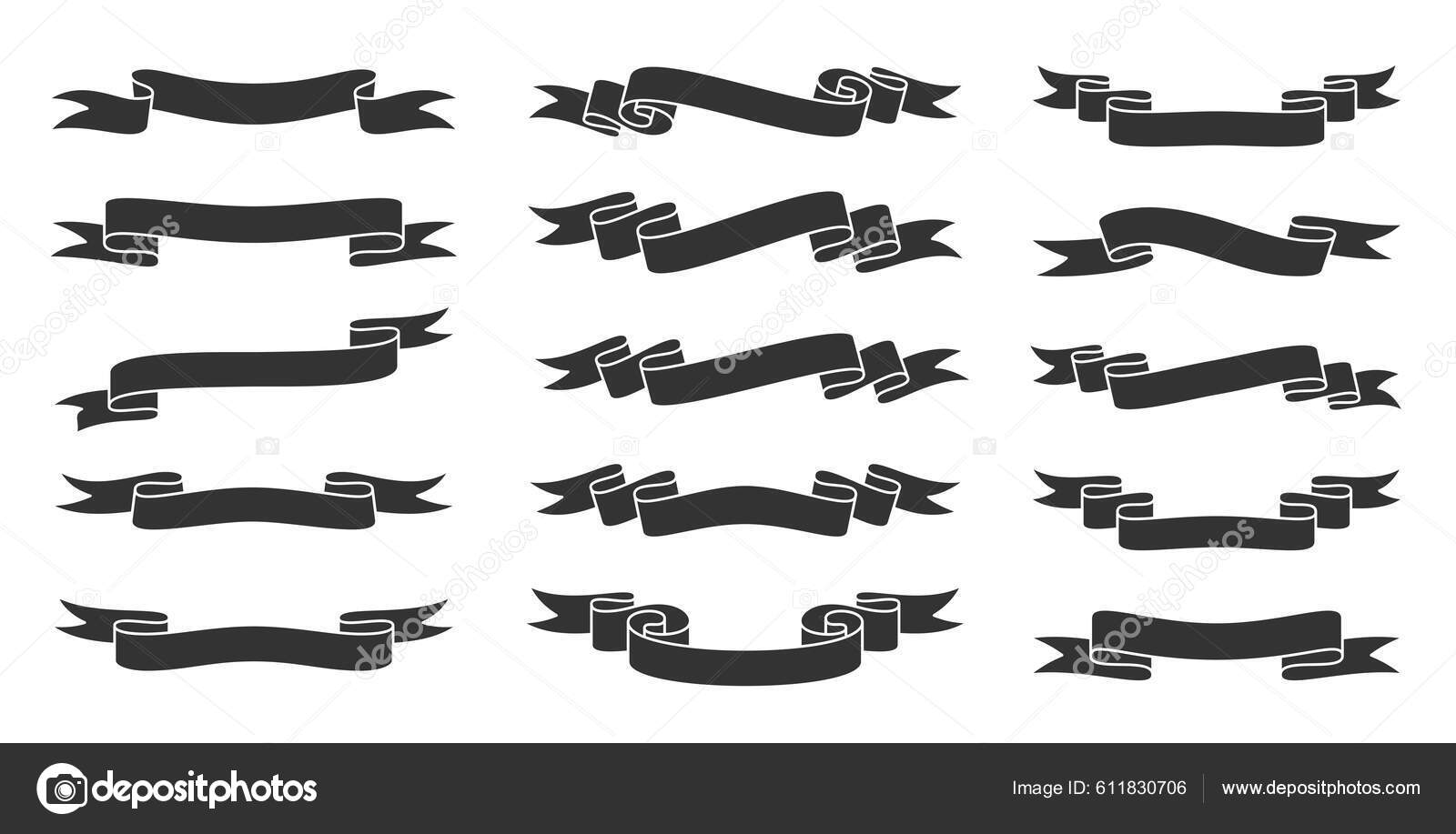 Simple Ribbon Banner Template