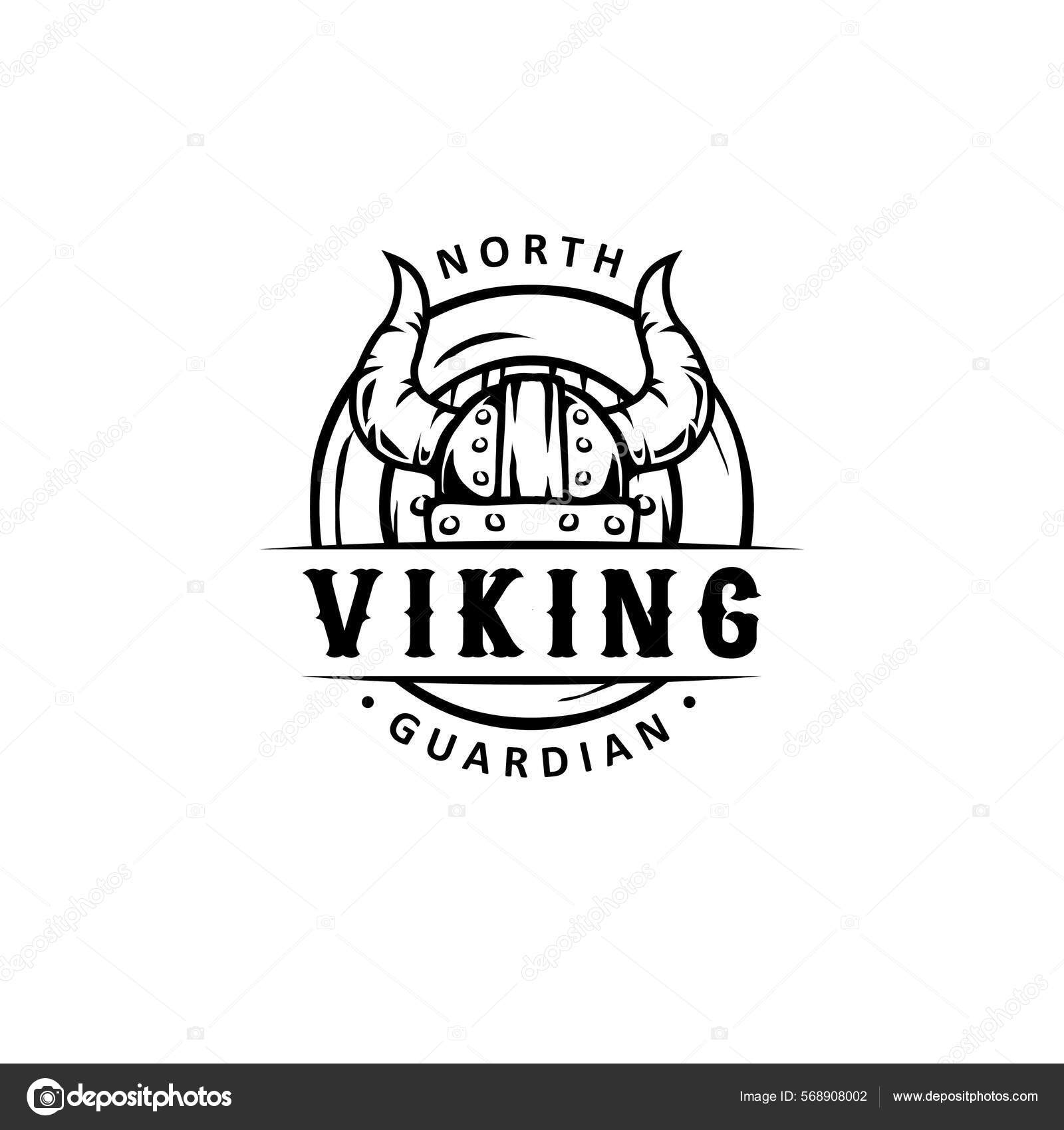 Viking Labels Emblems Logo Vector de stock por ©allmocreative@gmail.com ...