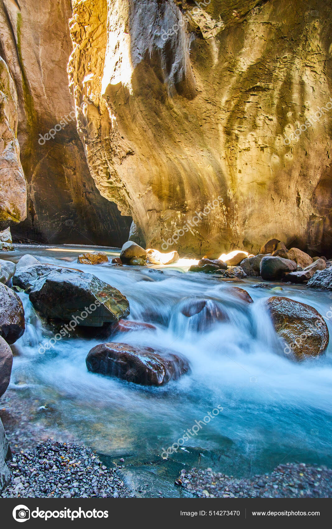 Dark Blue Pictures Of River Rocks