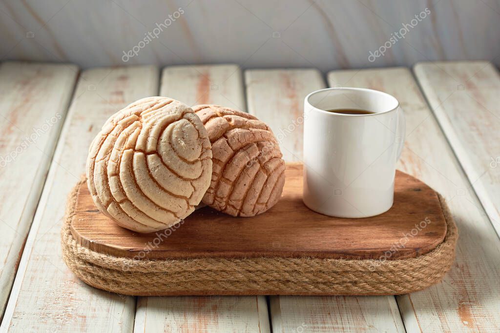 Conchas panadería tradicional de pan dulce de México 2022