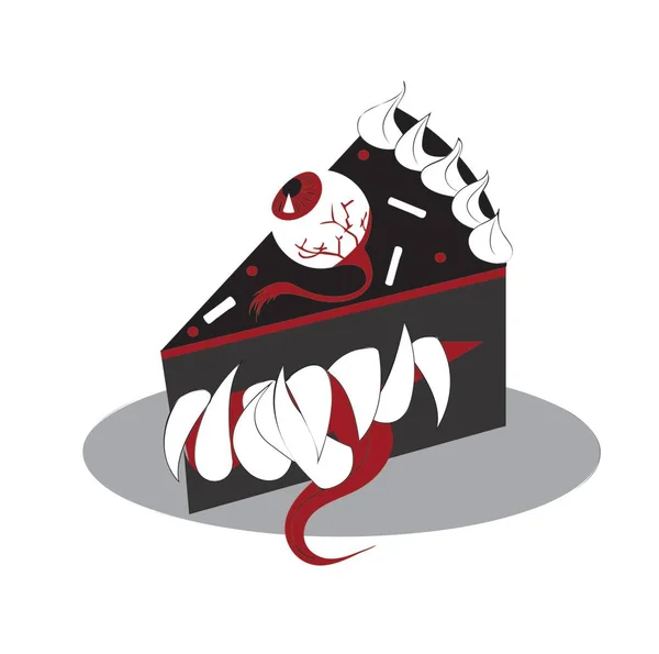 Pastel de diablo imágenes de stock de arte vectorial | Depositphotos