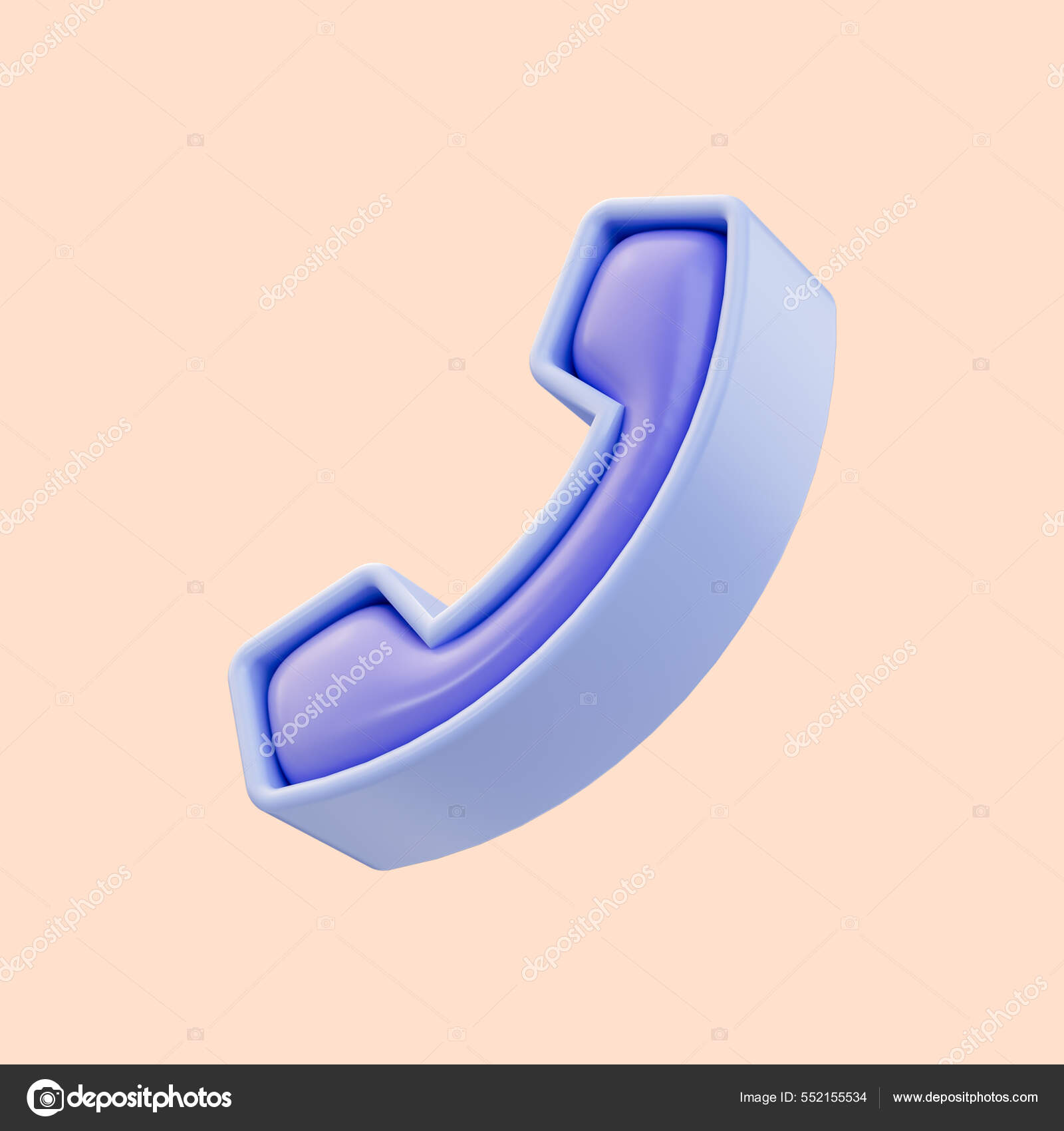 Cartoon Look Call Icon Render Concept Voice Transfer Telephone Mobile ... Cartoon Look Call Icon Render Concept Voice Transfer Telephone Mobile ...