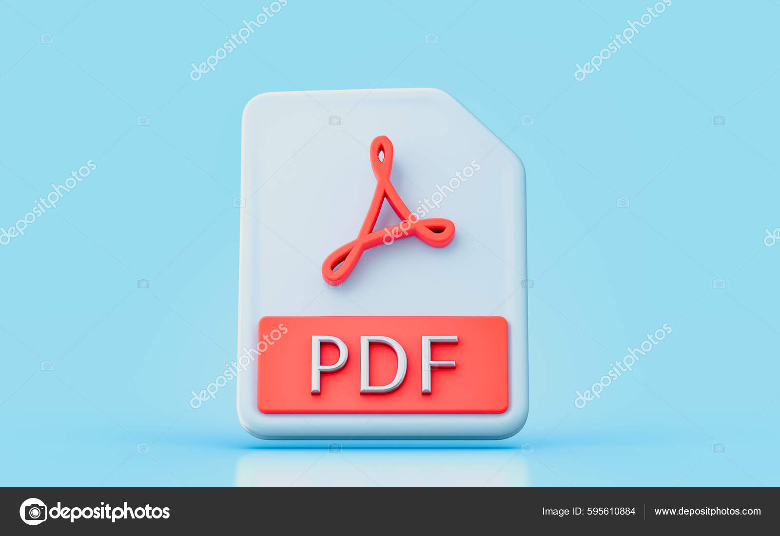 Pdf Document File Sign Render Concept Information Convert File ...