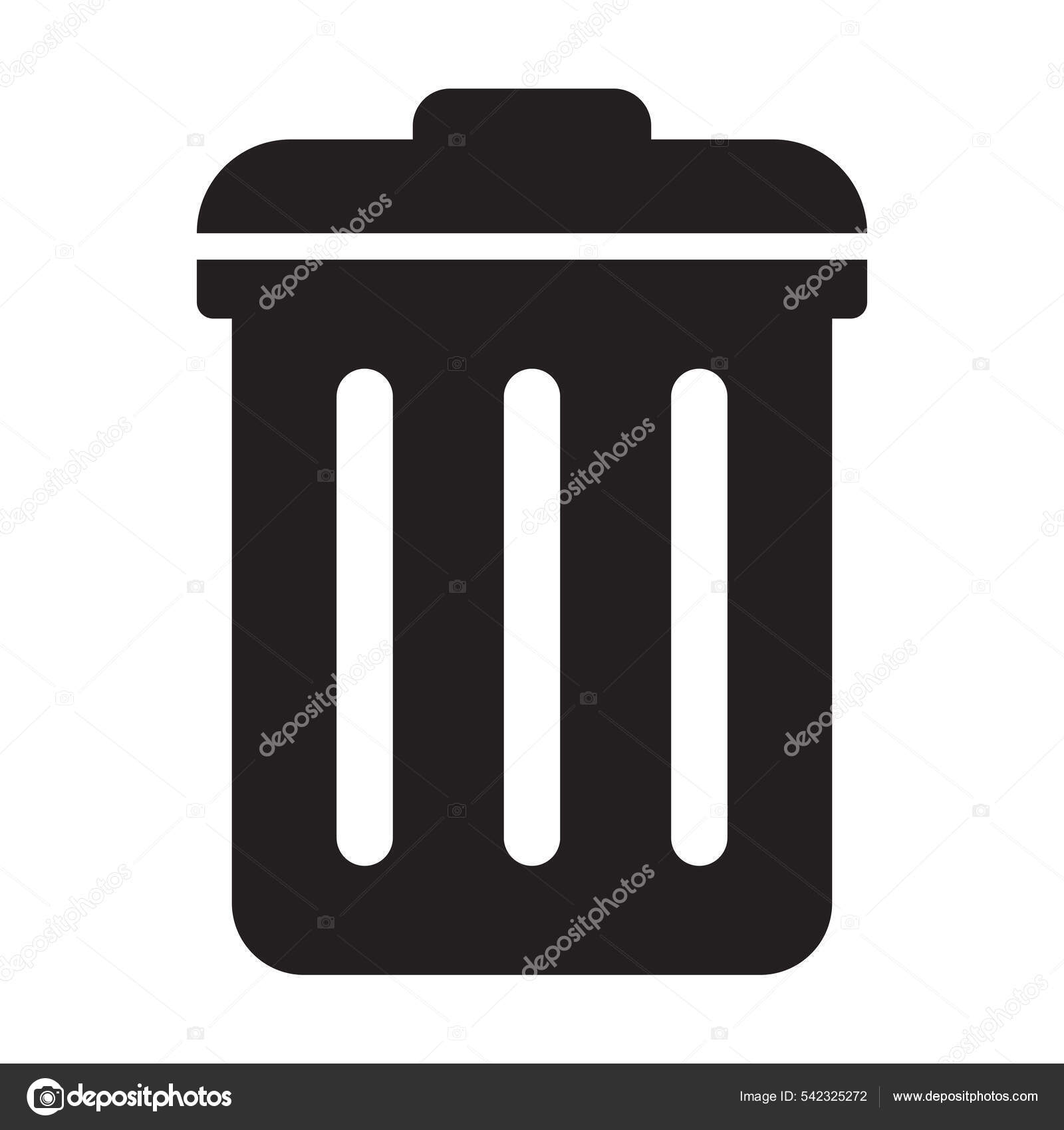 Bin Icon Vector Graphic Design Logo Website Social Media Mobile Stock ...