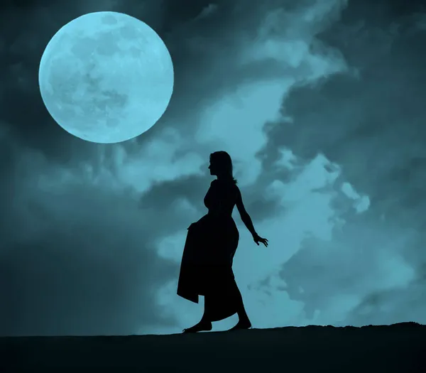 Moon woman Stock Photos, Royalty Free Moon woman Images | Depositphotos