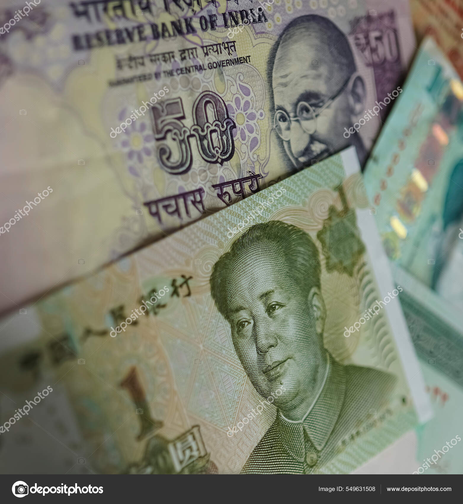 International Banknote Background Global Currencies Concept Money ...