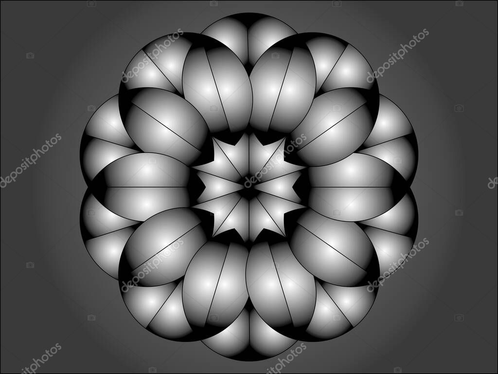 Gráficos vectoriales obtenidos como resultado de una serie de ...