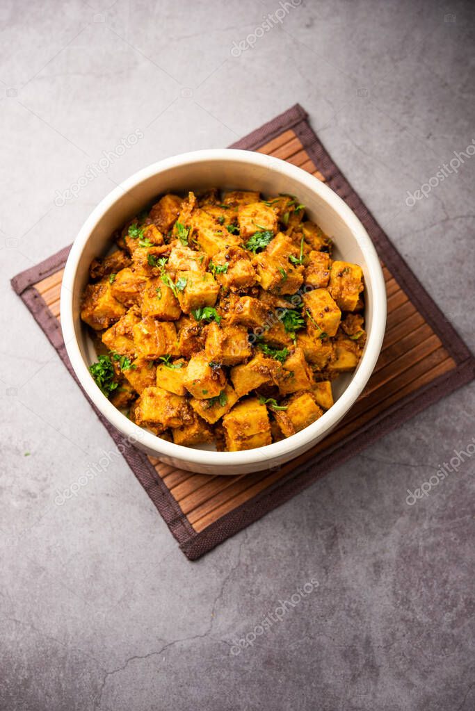 Indian style Suran sabzi or Jimikand sabji also known as Elephant Foot ...