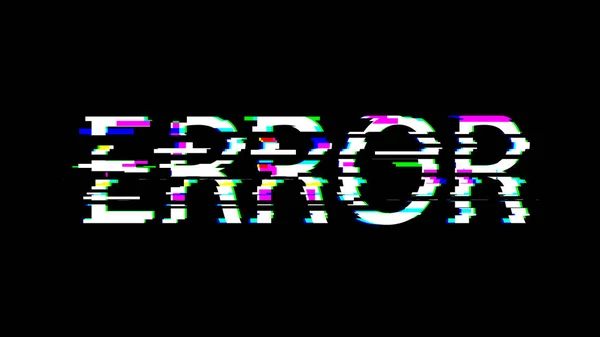 Error en la pantalla del ordenador con fallo de efecto. Fondo de matriz ...