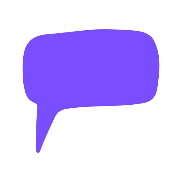 Burbuja de texto. Plantillas de burbujas vectoriales dibujadas a mano ...