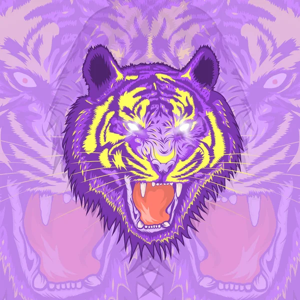 Purple Tiger Beautiful